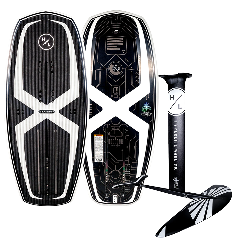 2025 Hyperlite Starship Foil Board With Hyperlite Falcon Foil Kit ...