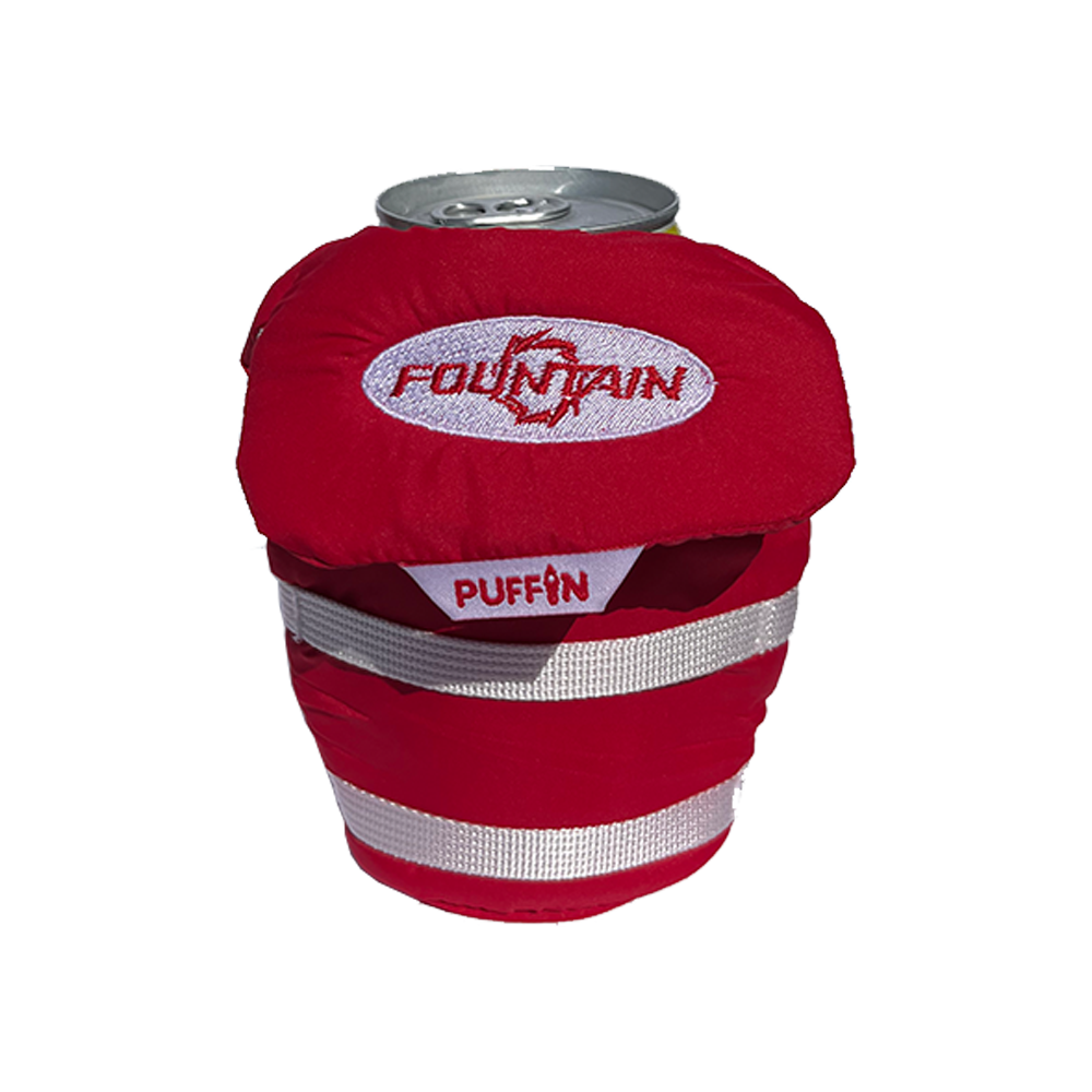 Fountain Powerboats Life Jacket Koozie – Wake Effects